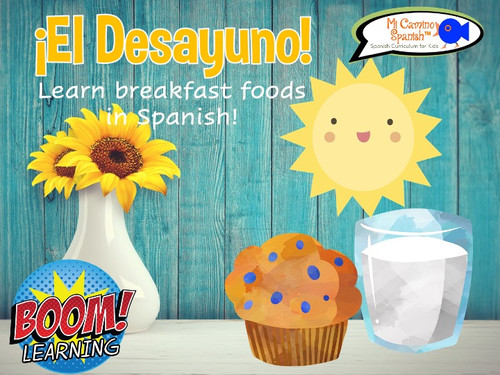 "El Desayuno" (Breakfast Food & Drink ~ Spanish Boom Cards ...