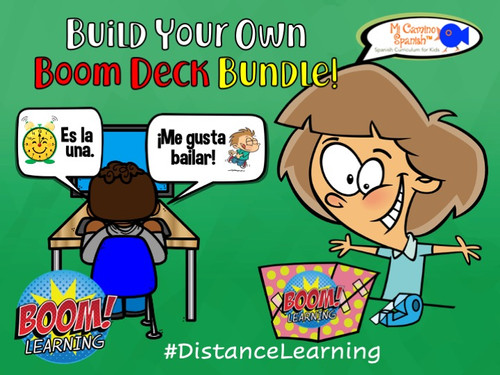 DIY Spanish Basics Boom Decks Bundle! (Choose ANY 10 Boom Decks ...
