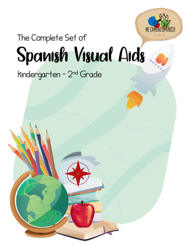 The Complete Set of Spanish Visual Aids / 8.5"X11" POSTERS ...