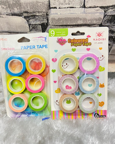 Coloured Paper Tapes | HandmadeWorld