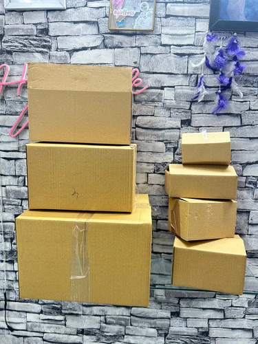 Brown Packaging boxes(set of 5 piece) | HandmadeWorld