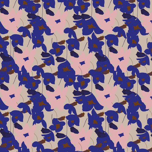 Moonflower | pink (wallpaper) | solidandpattern