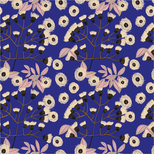 Acacia | blue (wallpaper) | solidandpattern