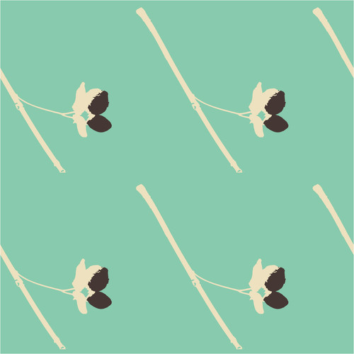 Berry | mint (wallpaper) | solidandpattern