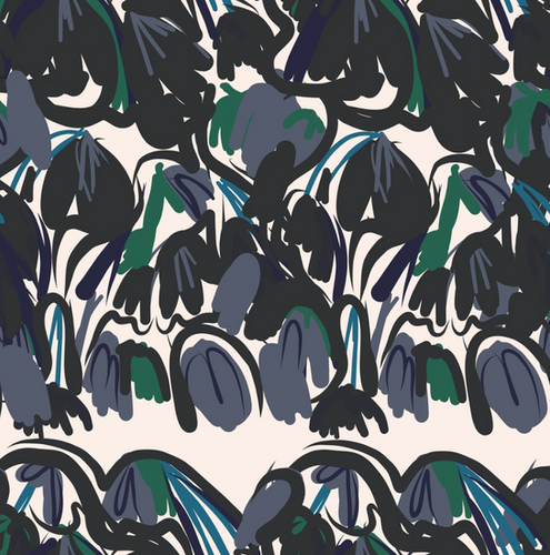 Grace | cream (wallpaper) | solidandpattern