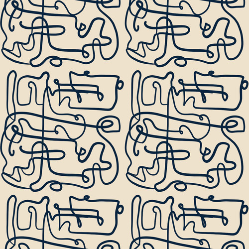 Ari | cream (wallpaper) | solidandpattern