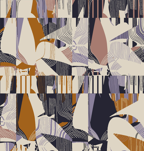 Basil | cream (wallpaper) | solidandpattern