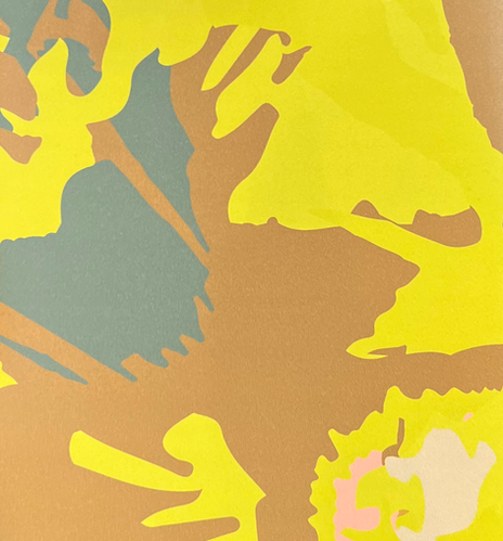 Marigold | gold (wallpaper) | solidandpattern