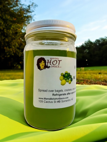 Key Lime Jelly, NO Peppers | Mama Bella Hot Sauce