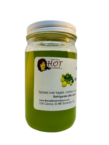 Key Lime Jelly, NO Peppers | Mama Bella Hot Sauce