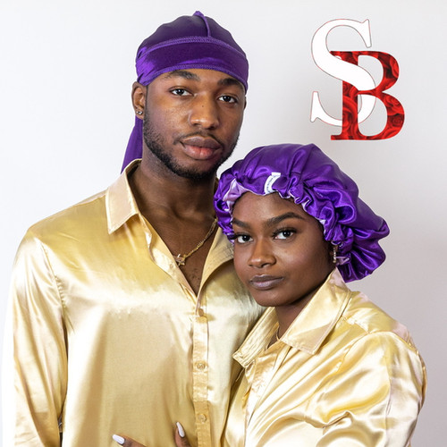 Bonnet & Durag Set - Purple | Scotch Bonnets