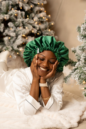 Green Velvet Bonnet | Scotch Bonnets