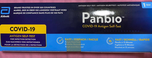 Abbott Panbio Antigen Self Test Kit (COVID 19) | GoAid.SG