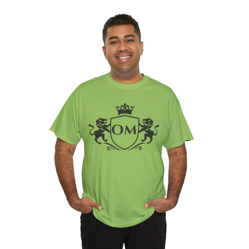 Royal Crest Unisex Heavy Cotton Tee - Official OM | The OM Clothing