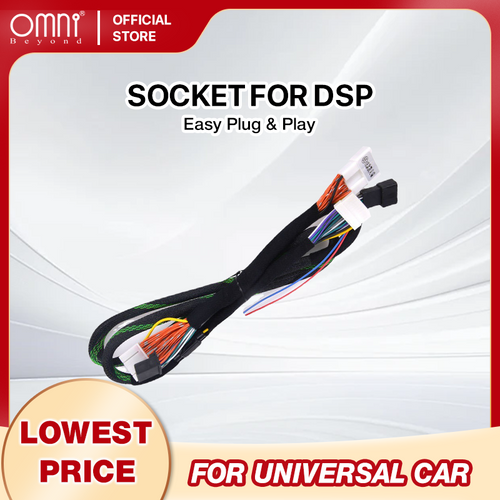 PLUG & PLAY OEM CABLE SOCKET for DSP Accessories Audio Video | OMNI Beyond