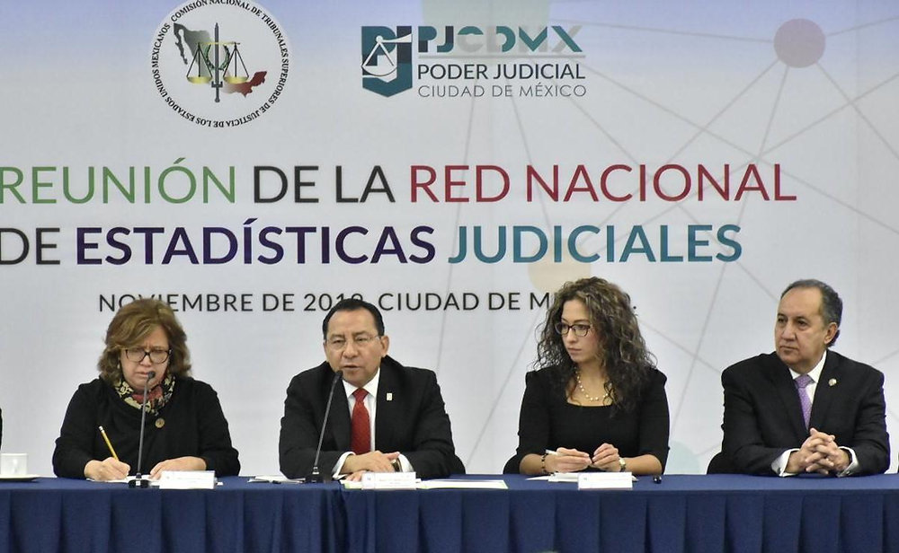 Táctica y técnicas estadísticas los poderes judiciales-CDMX