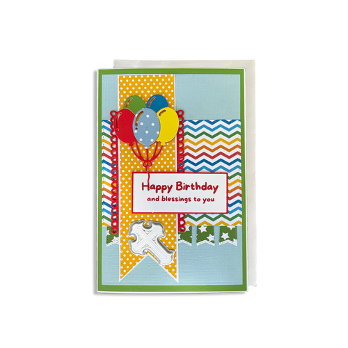 Cross Birthday Greeting Card | Saintly Gift
