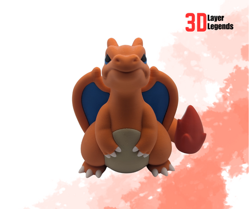 3D Printed Pokémon - Charizard | 3D Layer Legends