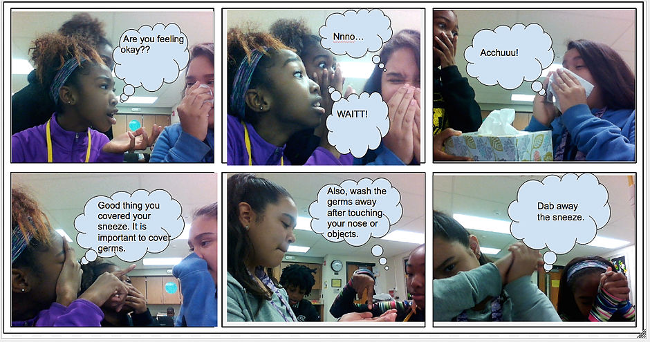 Health Comic Strip- Google Drawing | cbhpe