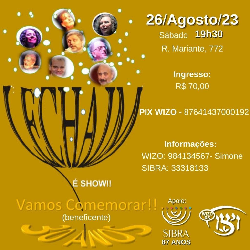 30 anos do Conjunto Musical Le Chaim | Federação Israelita