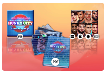 Hunky City Digital Art Pack | FYMMG