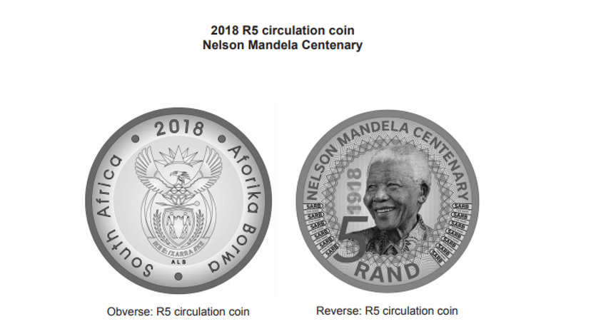 2018 R.5 Mandela Coin