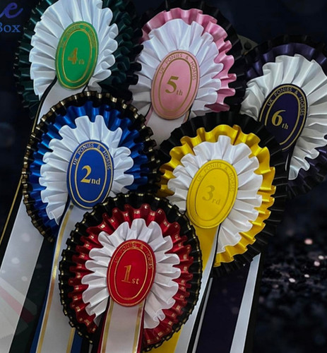 Bespoke Rosettes 3 Tier | The Rosette Box