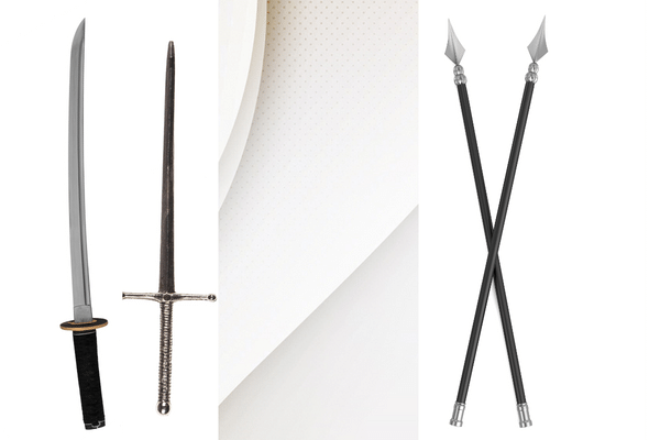 Sword vs. Spear - A Comparative Exploration of Weaponry and Their Uses.