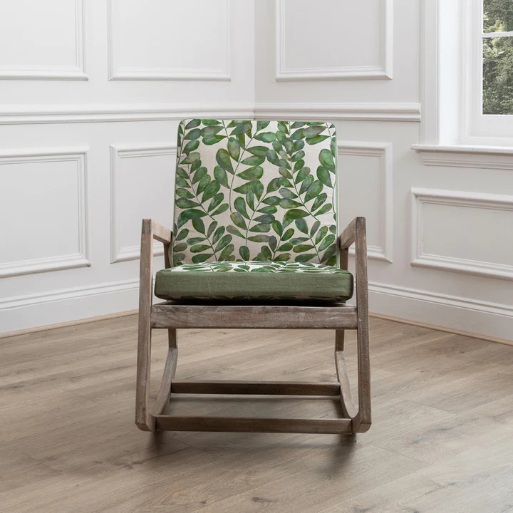 Jonas Mango Wood Rowan Chair Apple | The Home Edit