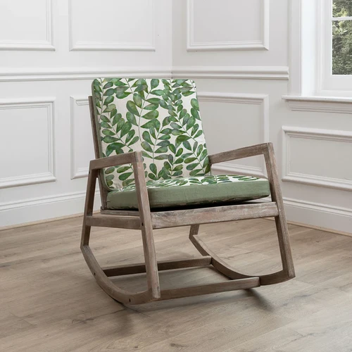 Jonas Mango Wood Rowan Chair Apple | The Home Edit