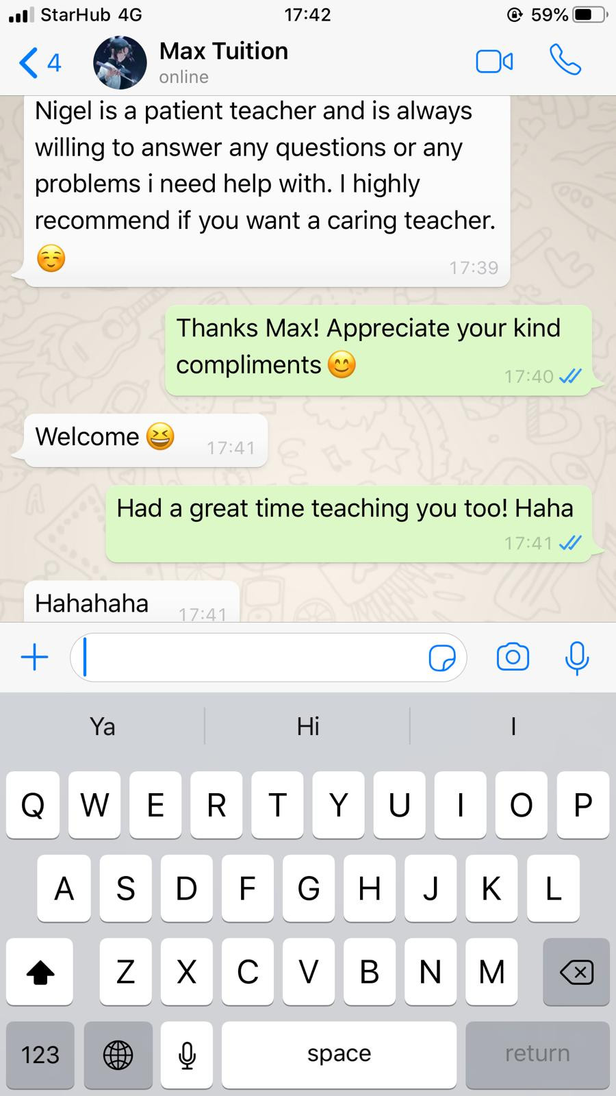 Math Lobby Testimonial