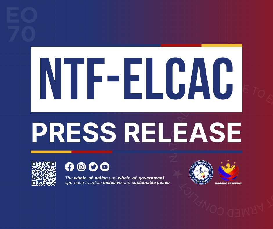 Exec: NTF-ELCAC budget hikefor sustainability, not poll-related