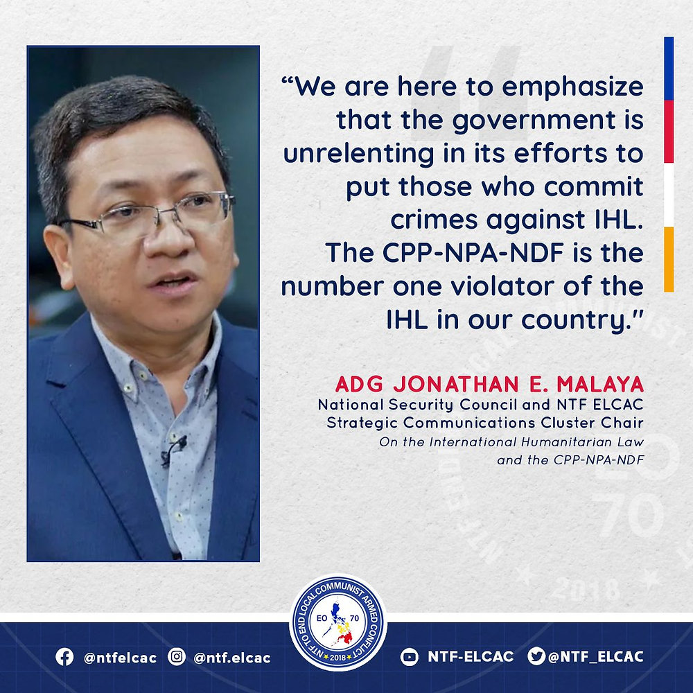 Nsc Condemns Cpp Npa Ndf Terror Group Number One Violator Of Ihl