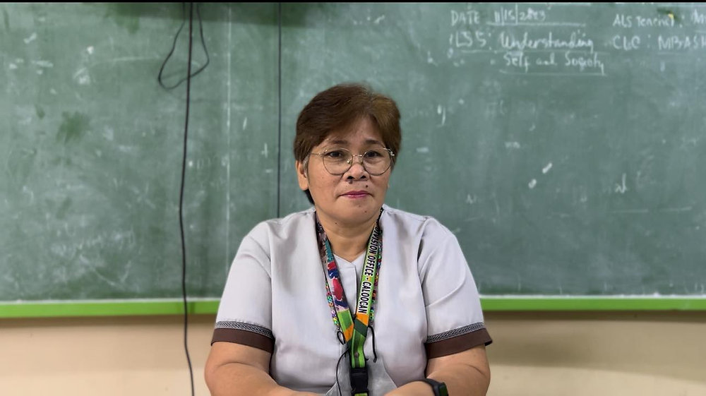 Gurong nagpakita ng katatagan at determinasyon