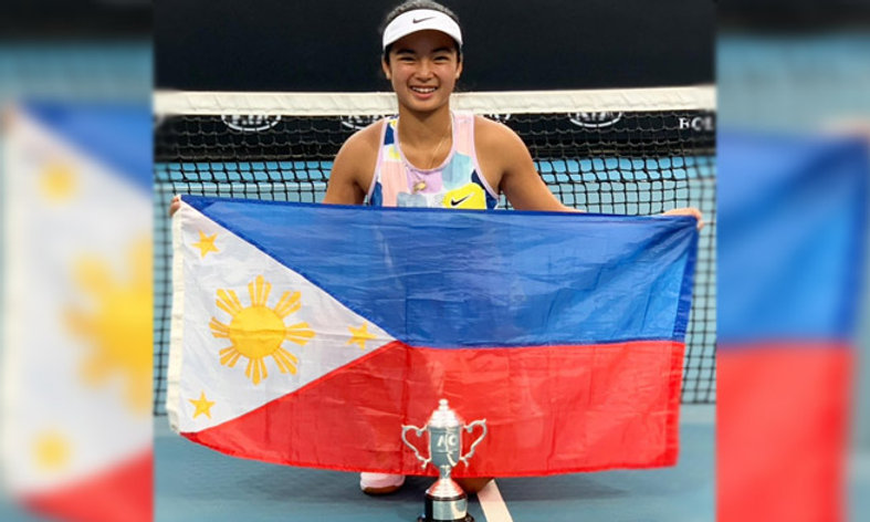 Tennis star Eala, yuko sa Australian qualifying Open