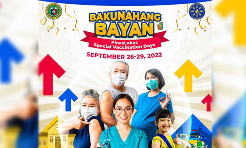 Sa Setyembre 26-29… National COVID-19 booster week, itinakda – DOH
