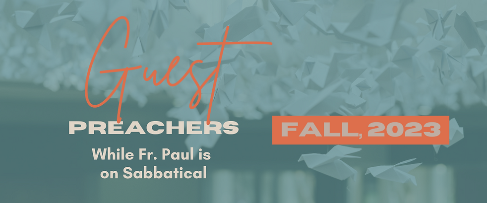GUEST PREACHERS | FALL 2023 | Ascension Dallas