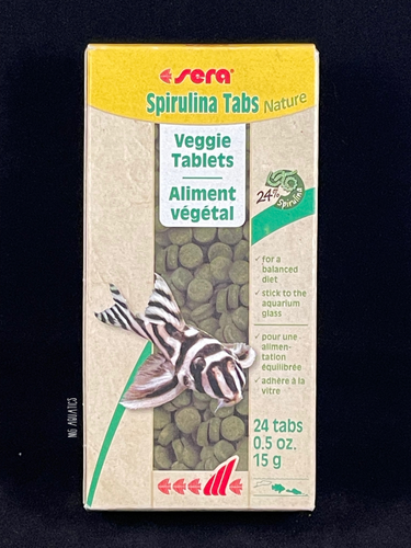 Sera Veggie Tablets 24 ct. (15g) | Mg Aquatics
