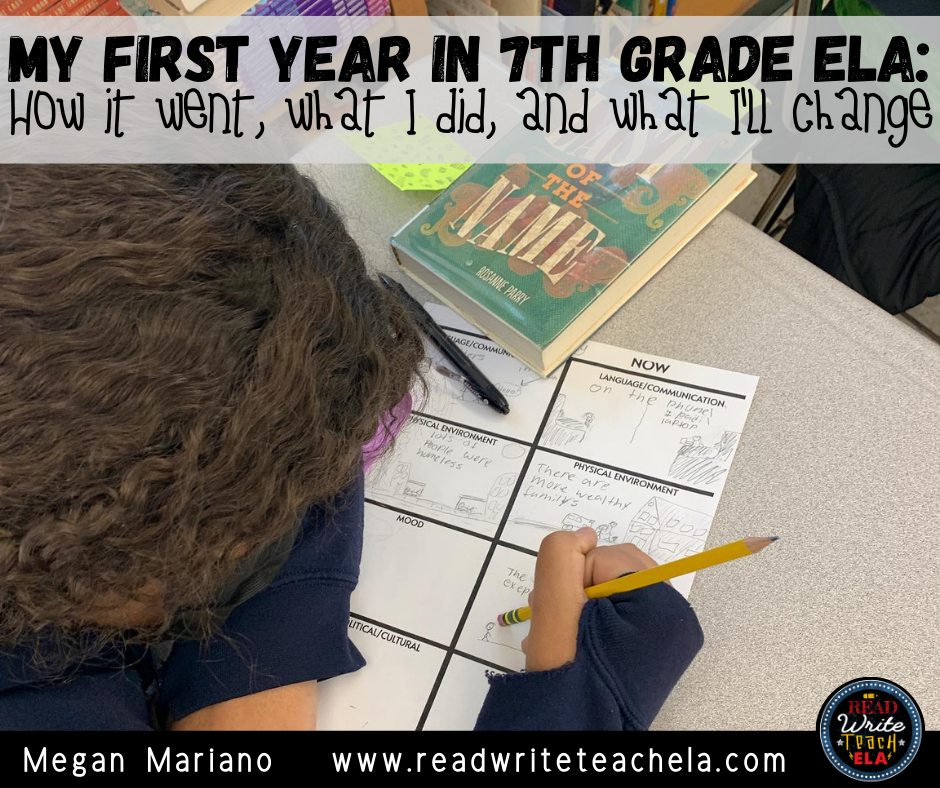 My First Year in 7th Grade: How it Went, What I Did, and What Will Change