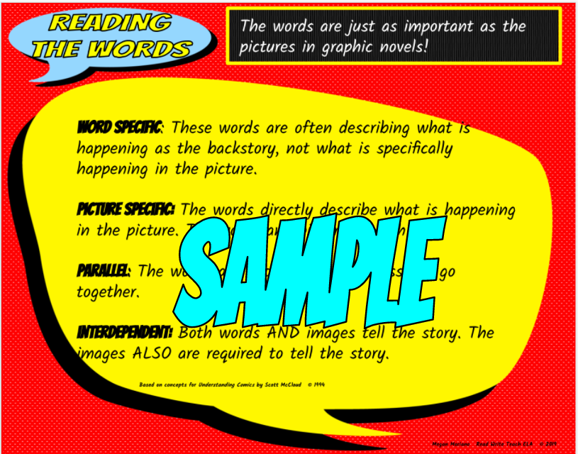 Graphic Novels in Middle School: 9 Key Critical Thinking Skills of Focus