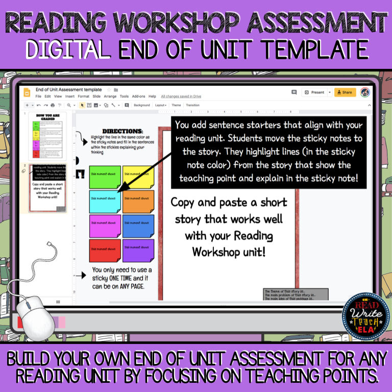 Assessment in Reading Workshop: 9 Ways to Hold Students Accountable for ...