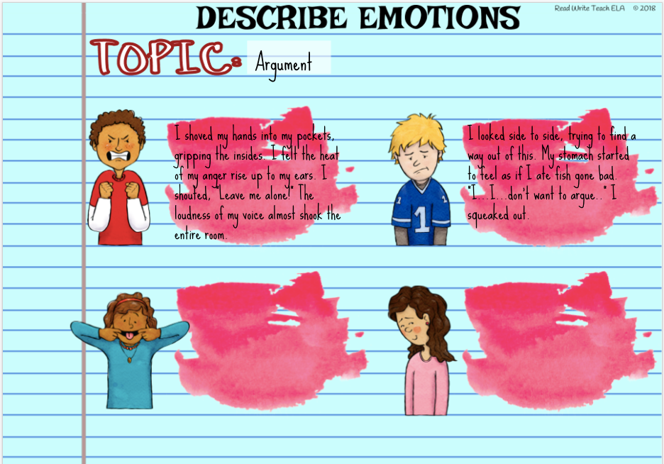 Dialogue and Elaboration: Using Comics to Encourage More Detail