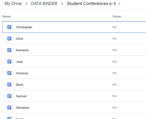 Student Conferencing in Middle School English Language Arts