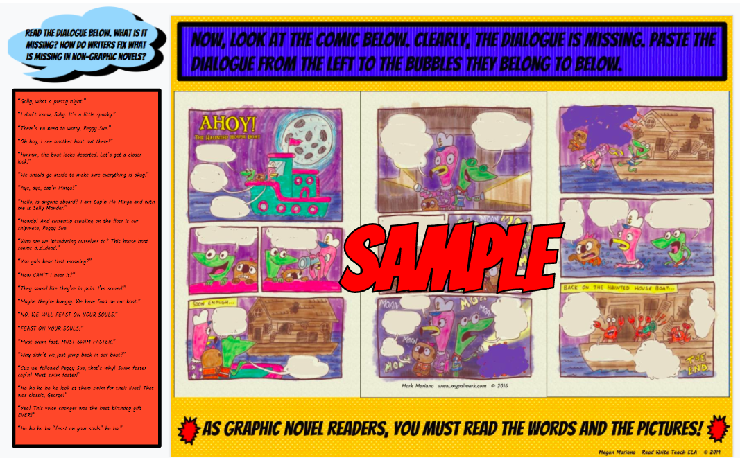 Graphic Novels in Middle School: 9 Key Critical Thinking Skills of Focus