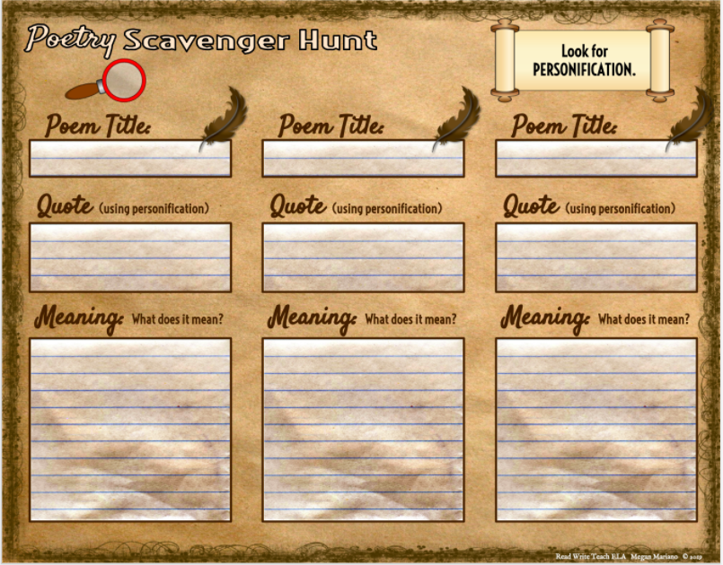 Going Digital with Poetry: Close Reading and Figurative Language