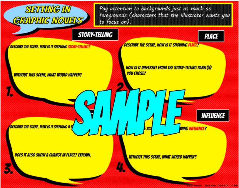 Graphic Novels in Middle School: 9 Key Critical Thinking Skills of Focus