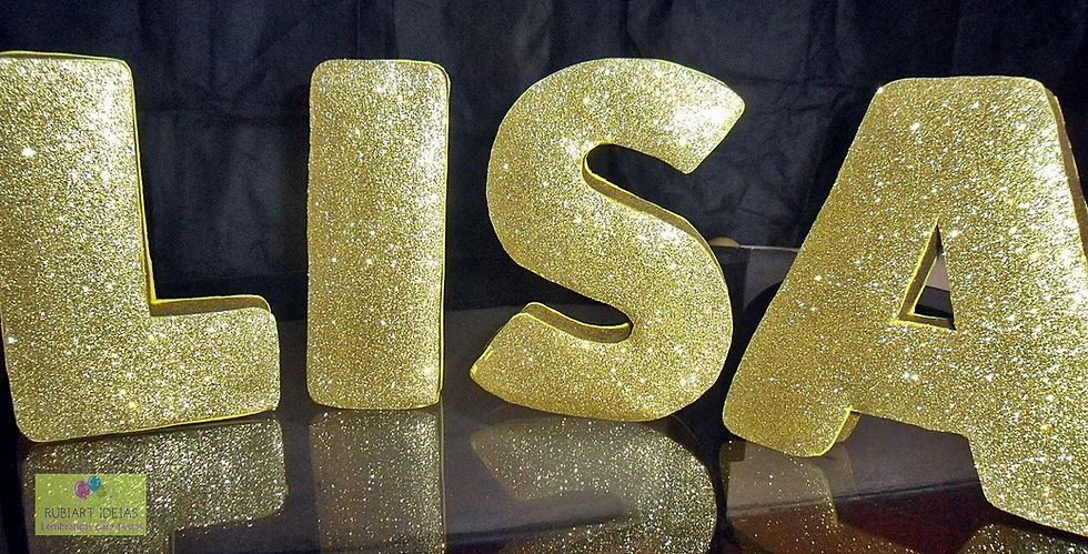 LETRAS PERSONALIZADAS | rubiartideias