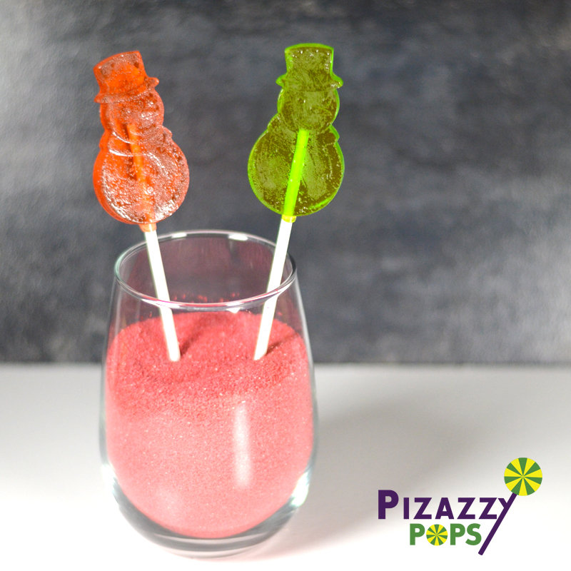 Snowman Lollipop | Pizazzy Pops