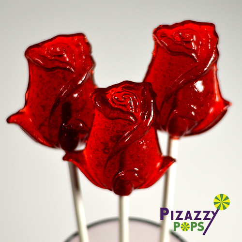 Rose Lollipop | Pizazzy Pops