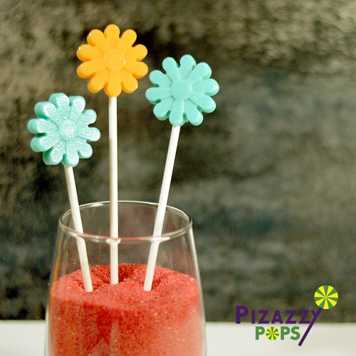 Daisy Flowers Lollipop | Pizazzy Pops